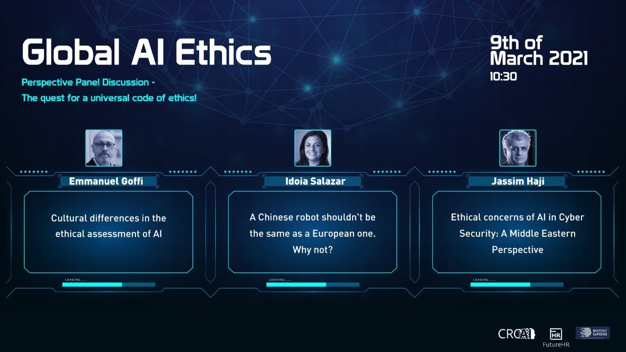 Q&A - The Quest for a Universal Code of Ethics - 1.3 - YouTube