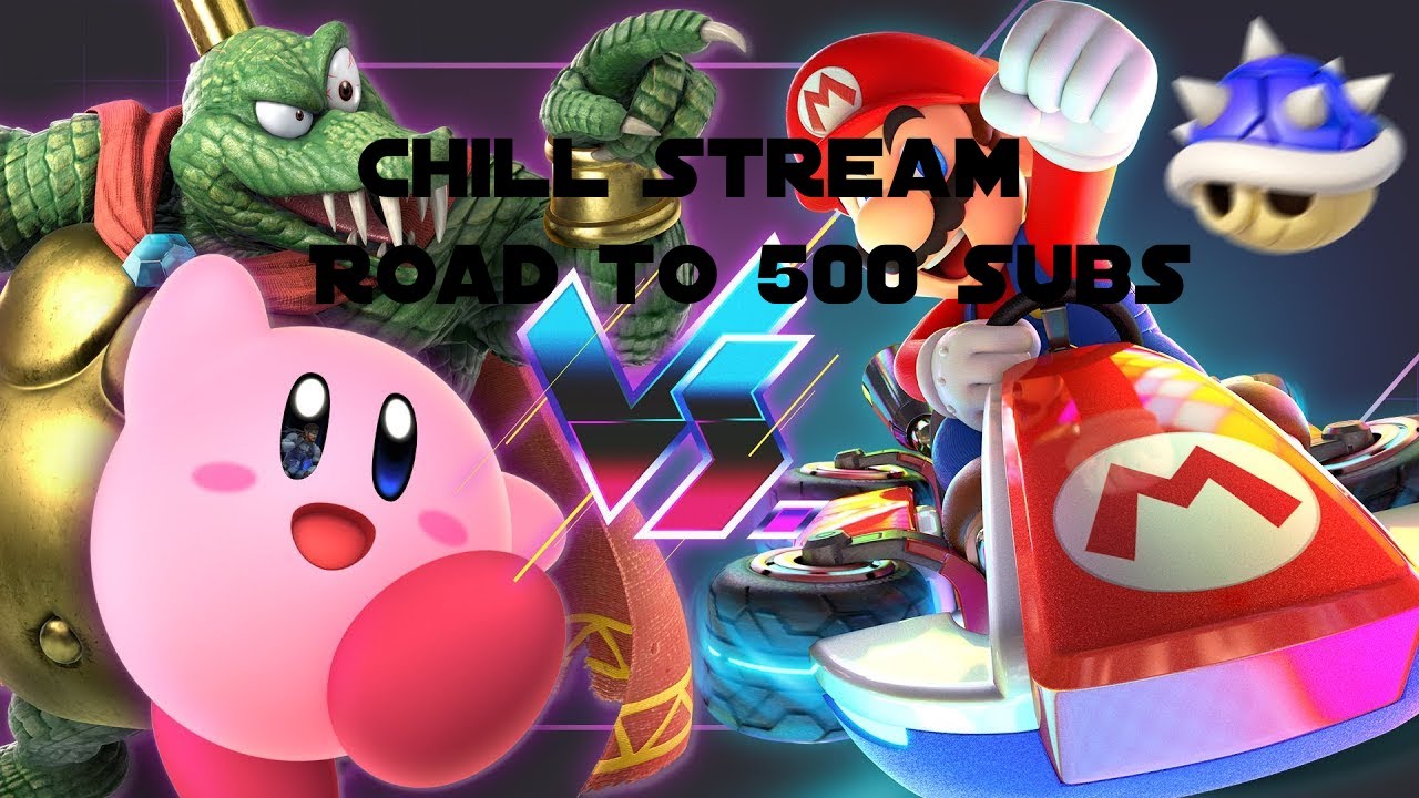 Super Smash Bros Ultimate/Mario Kart 8 Deluxe Chill Stream - YouTube