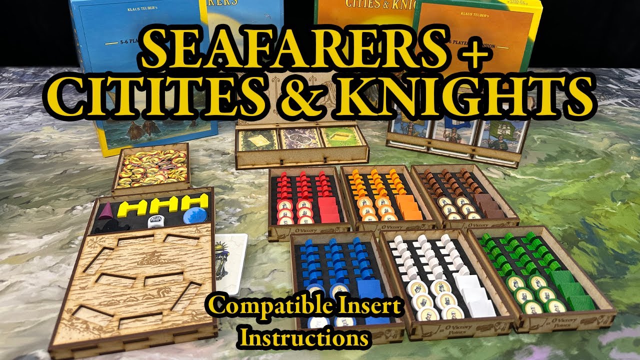 Catan Expansions Organizational Insert Instructions - Seafarers Plus ...