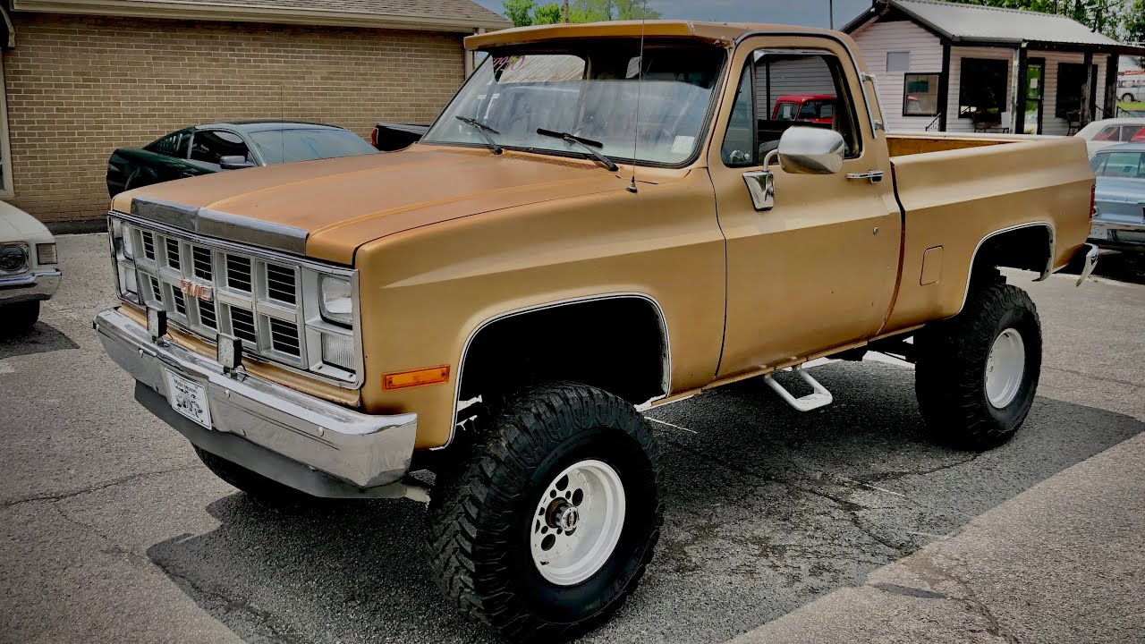 1984 GMC K10 SWB 4X4 4 Speed SOLD $7,950 Maple Motors #570-2 - YouTube