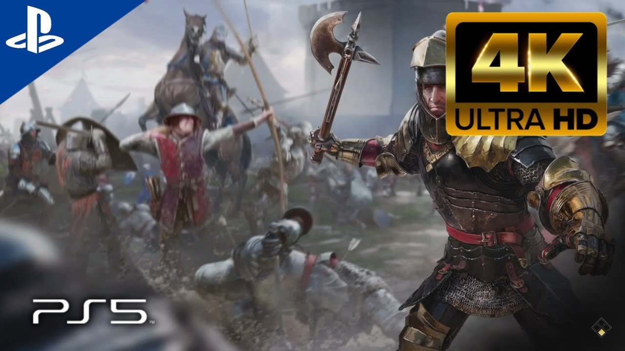 First Person Sword & shield Gameplay 1 pvp 4k ps5 2023 Chivalry 2 ...