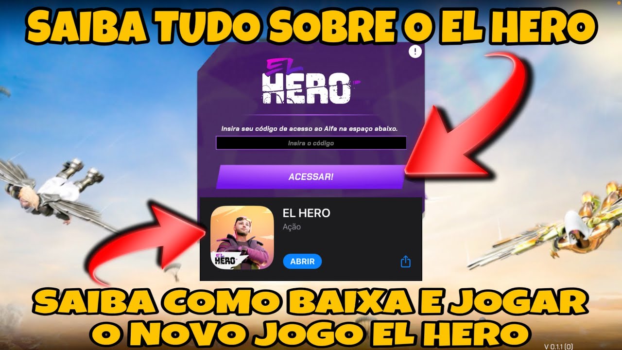 SAIBA COMO BAIXAR E JOGAR O NOVO JOGO EL HERO-SAIBA TUDO SOBRE O EL ...