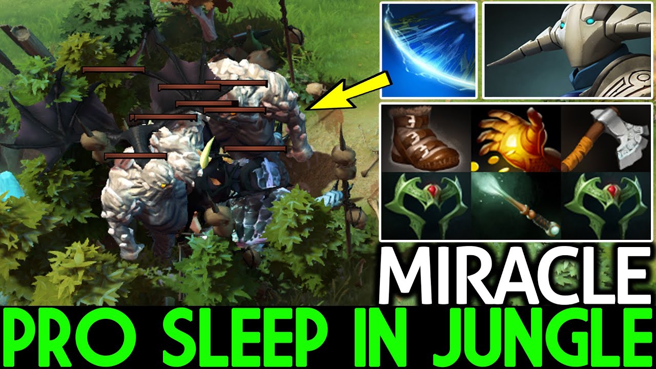 MIRACLE [Sven] This is Way Pro Sleep in Jungle 2x Wraith Band Build ...