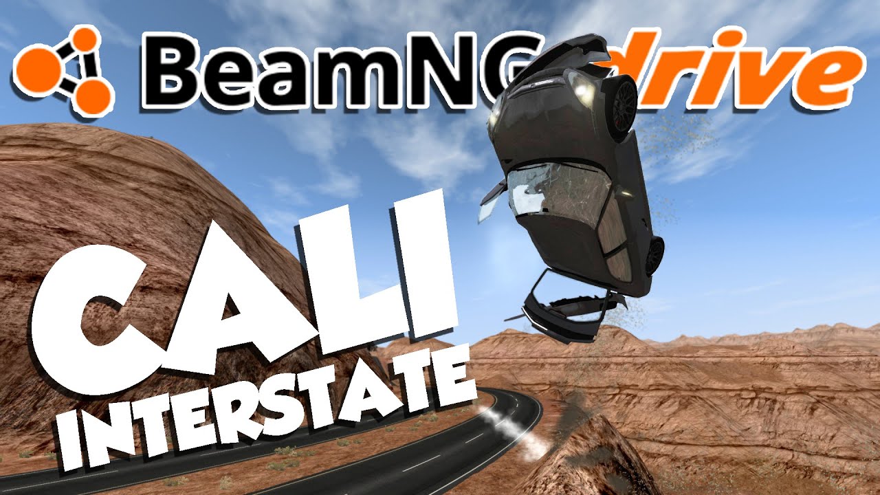 BeamNG.drive Gameplay - California Interstate! - Let's Play BeamNG ...