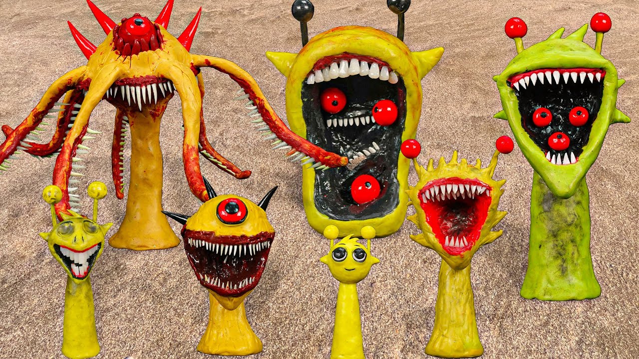 I Catch NEW ALL PHASES 1-10 EVOLUTION OF SIMON YELLOW SPRUNKI in real ...