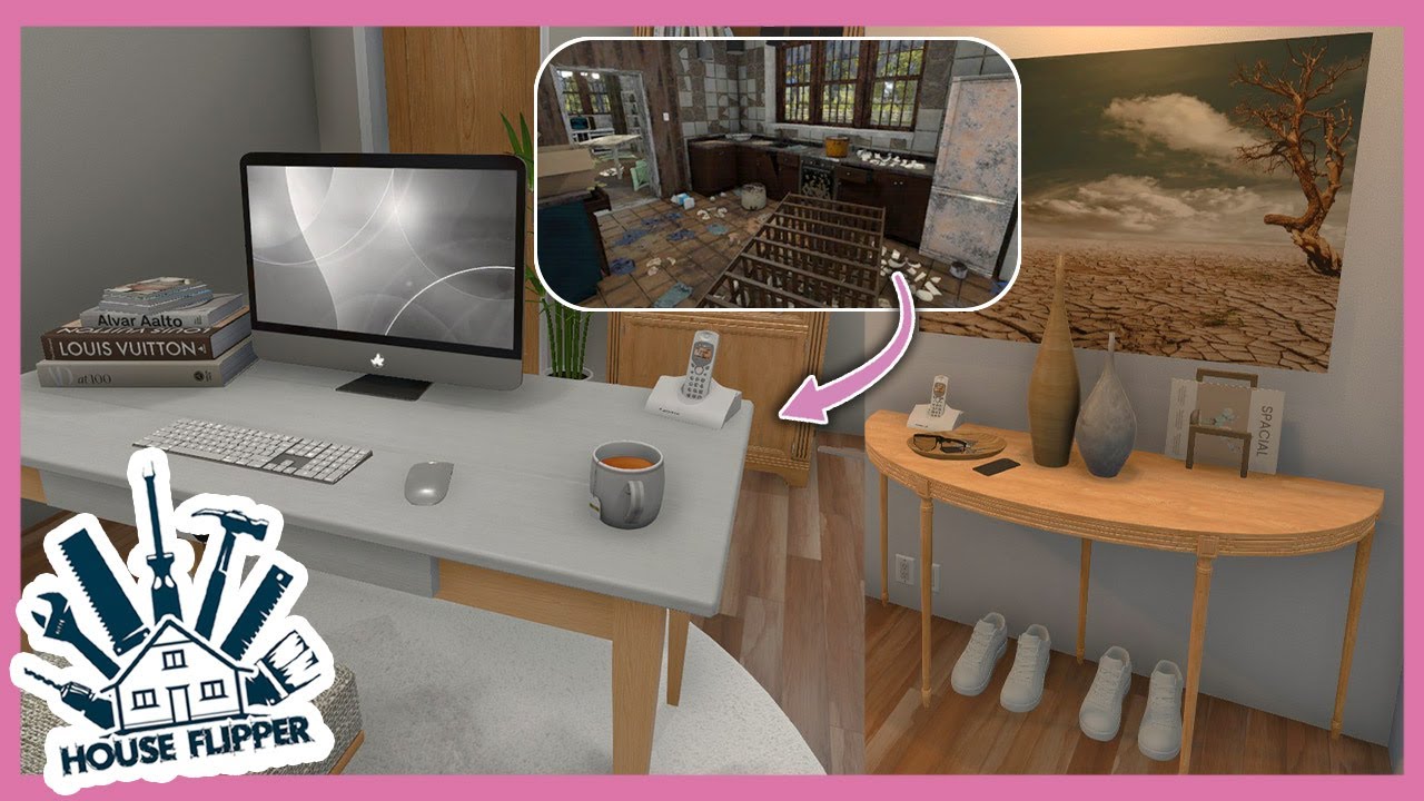 House Flipper Blue Snuggery (Speed Build) - Autumn Theme - YouTube