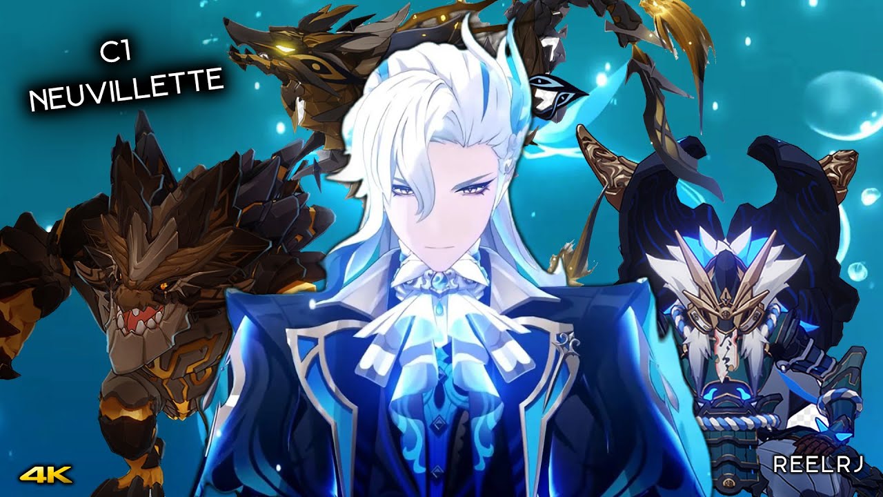 Neuvillette vs. All World Bosses: Ultimate Showdown in Genshin Impact ...