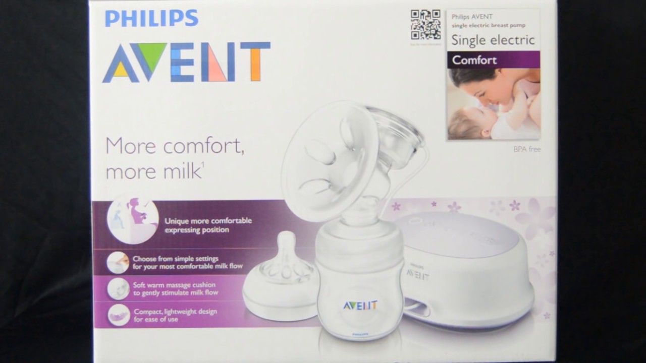 EXTRACTOR DE LECHE ELECTRICO AVENT LINEA NUEVA - YouTube