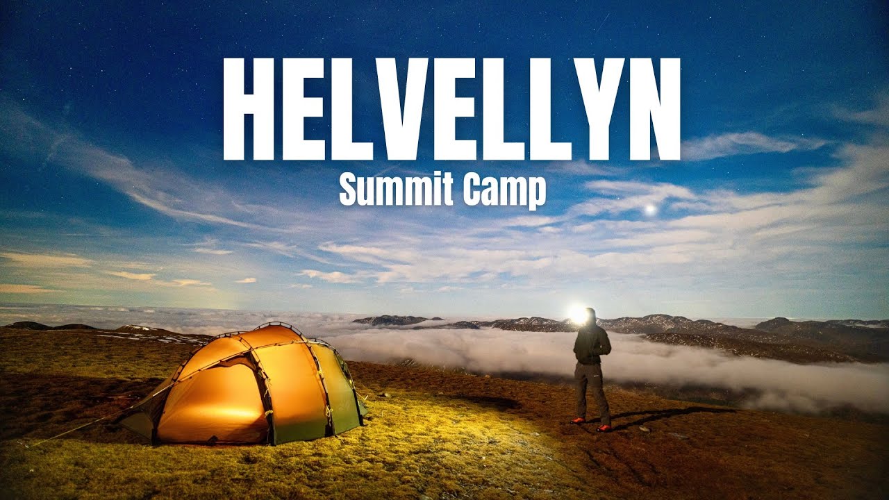 SOLO CAMPING ON HELVELLYN! CLOUD INVERSION! 🌅 - YouTube