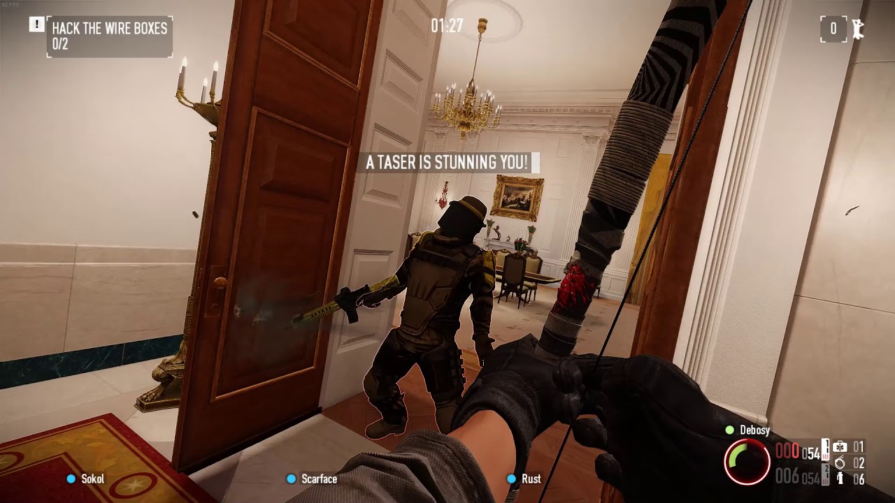 PAYDAY 2 - Taser Tactics - Melee Build - YouTube