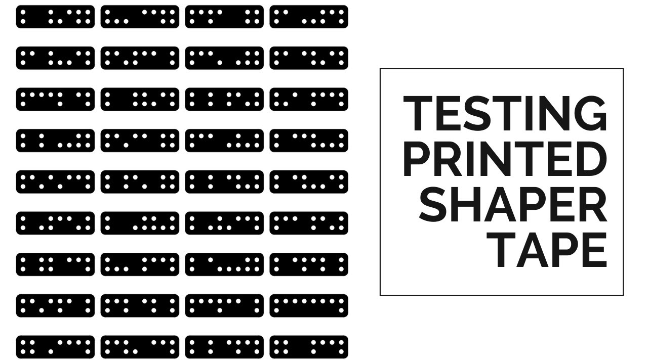 Testing printed (home-made) ShaperTape - Is it any good? - YouTube