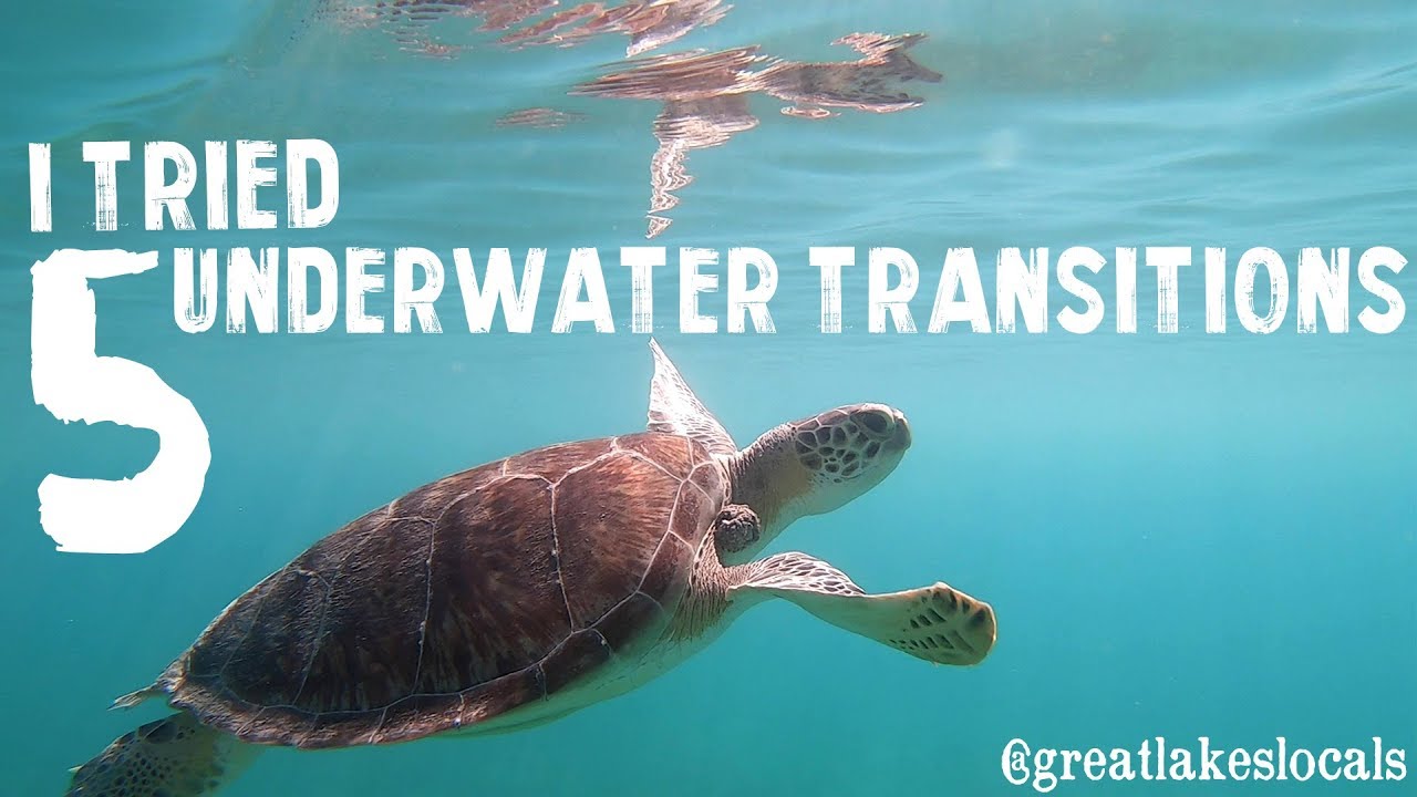 I Tried 5 Underwater Video Transitions With The GoPro Hero Black - YouTube