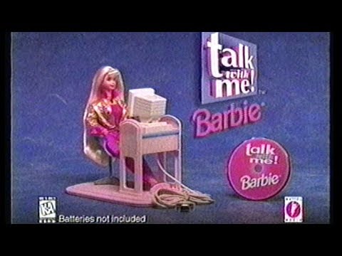 Talk With Me! Barbie Commercial, Dec 1997