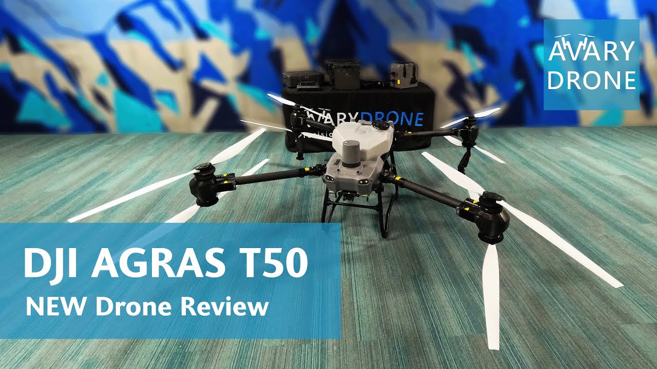 Get to Know the New DJI AGRAS T50 - Drone Review - YouTube