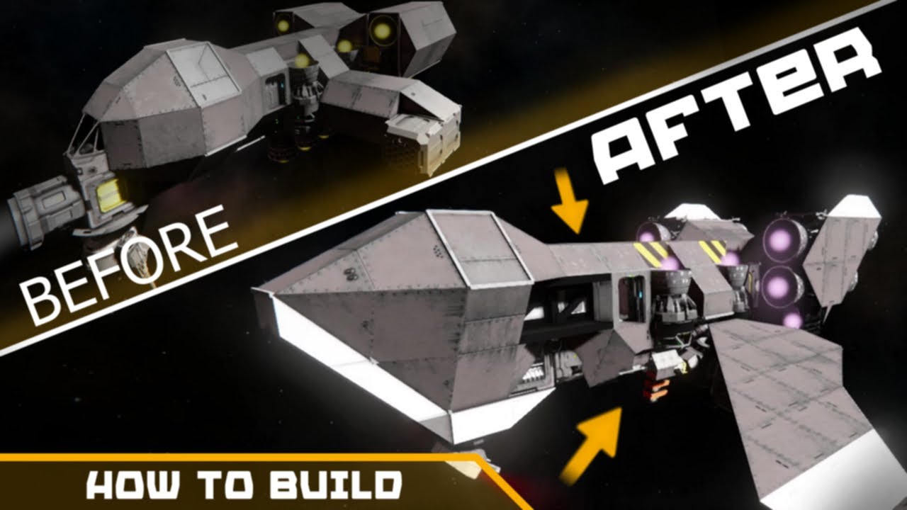 How To Make Your Ship BETTER | Greebles and Colours (Space Engineers ...