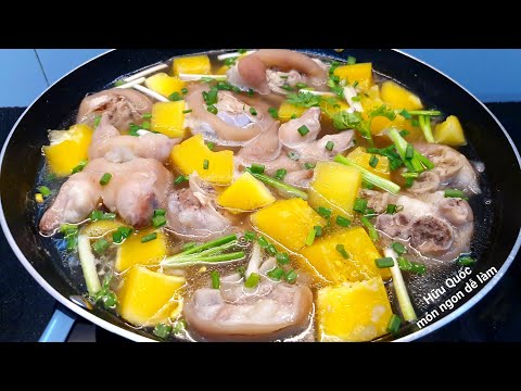 cách nấu GIÒ HEO HẦM ĐU ĐỦ đơn giản thơm ngon @huuquocmonngondelam