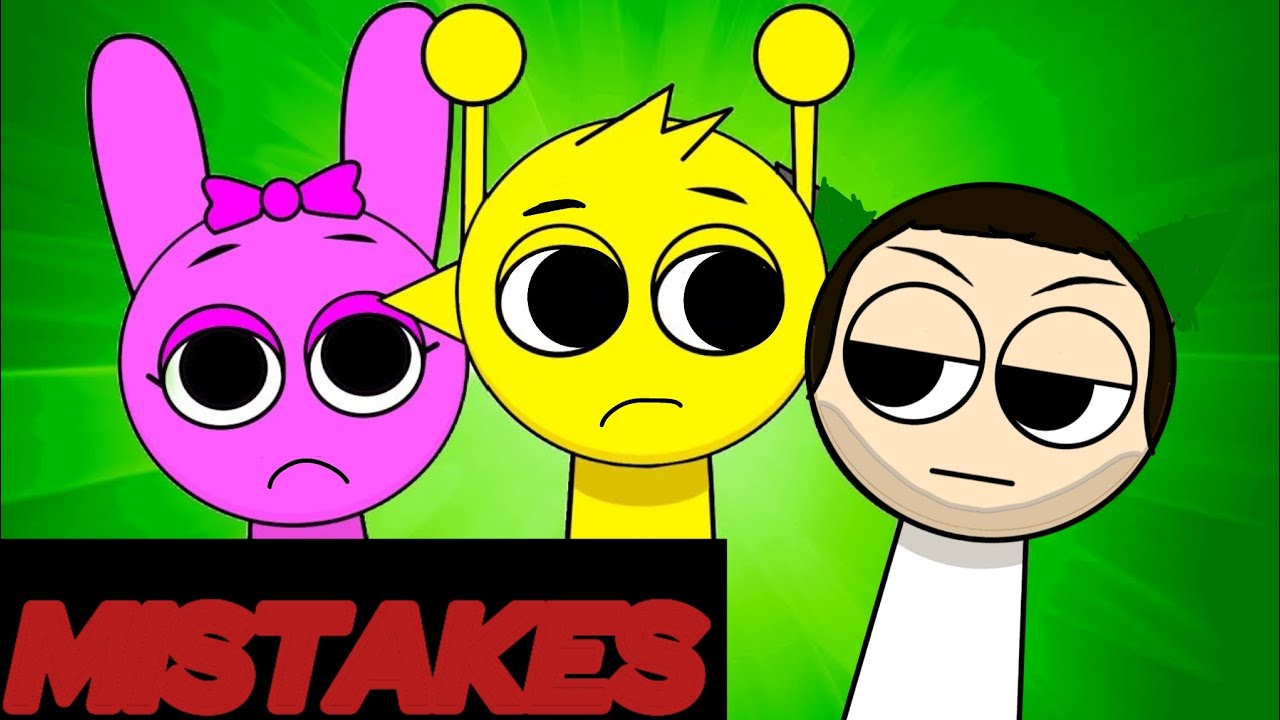 MISTAKES IN @BENJIxScarlett Sprunki Song - YouTube