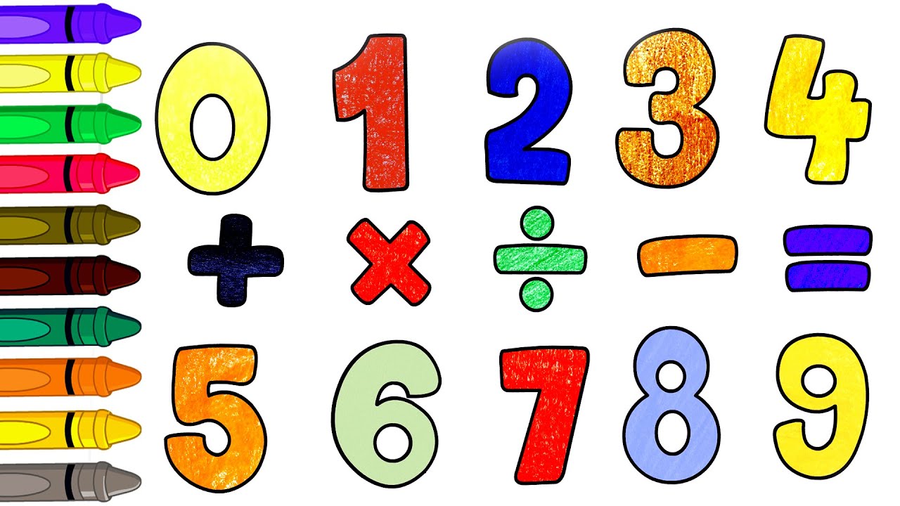 🔢 Creative Numerals: Learn How to Draw Numbers with Style! 🎨 ️| Learn ...