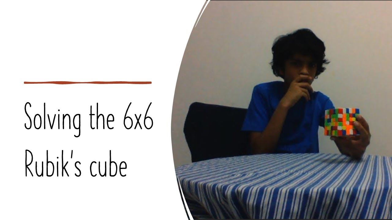 Solving the 6x6 Rubik's Cube ! | Cubes n Consoles - YouTube