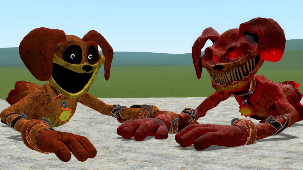 NEW DOGDAY FORM CURSED POPPY PLAYTIME CHAPTER 3 in Garry's Mod - YouTube