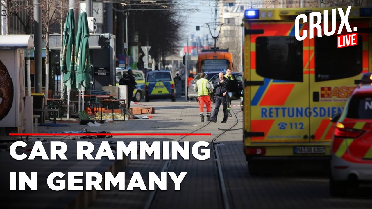Germany Car Attack LIVE | Car Drives Into Crowd In Mannheim | Germany ...