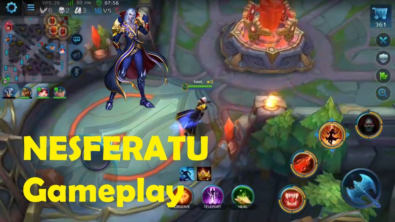 Heroes Evolved : Nosferatu (build hero) - YouTube