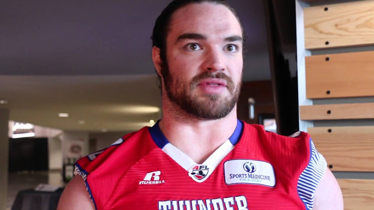 Portland Thunder Media Day: Brandon Tett - YouTube