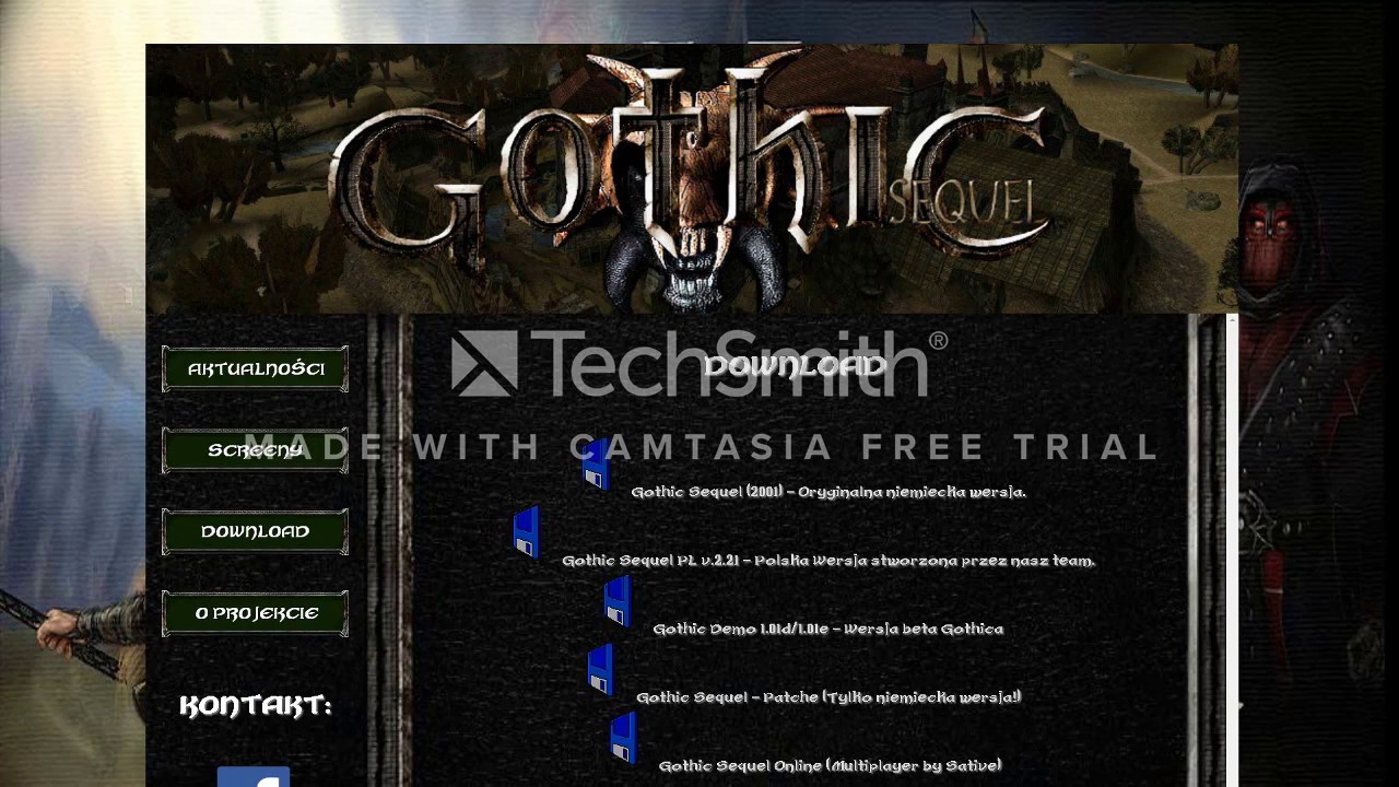 Gothic sequel how to download and instal PL - YouTube