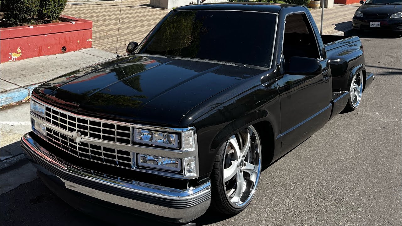 1989 Chevy C1500 Stepside - YouTube