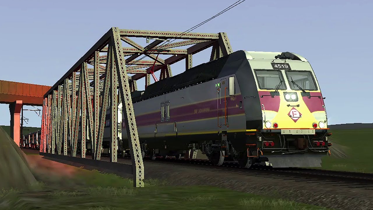 Gladstone Branch Line Morning Rush Hour Trains over the Raritan River ...