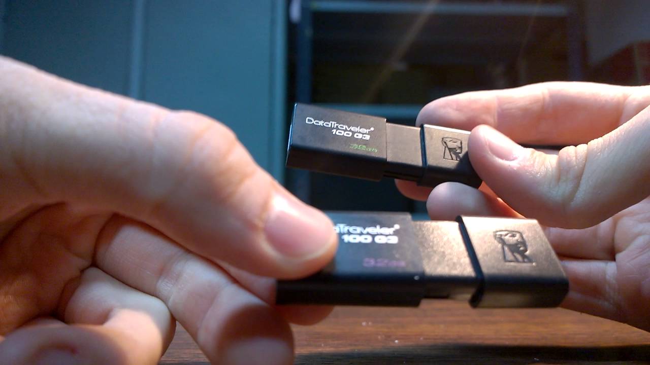 Pendrive Kingston DataTraveler 100 G3 Copia y Original - Como ...