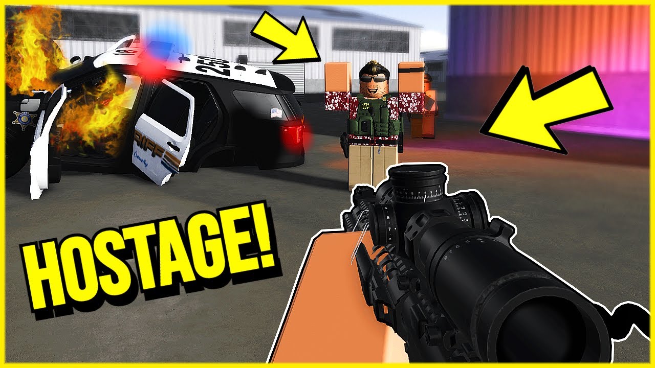Corrupt Police Officer Take Partner HOSTAGE! | Perris ALPHA (Roblox ...