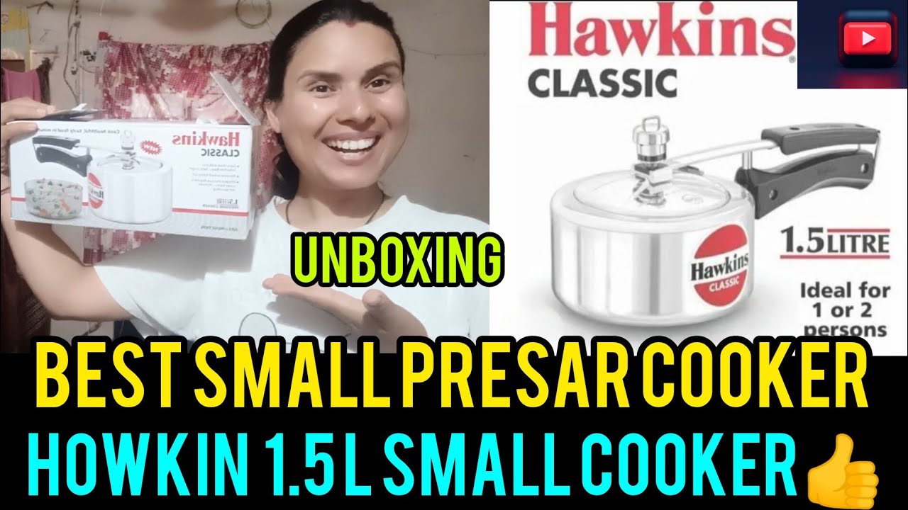 👍 Howkin 1.5 L best small presar cooker unboxing 👌 - YouTube
