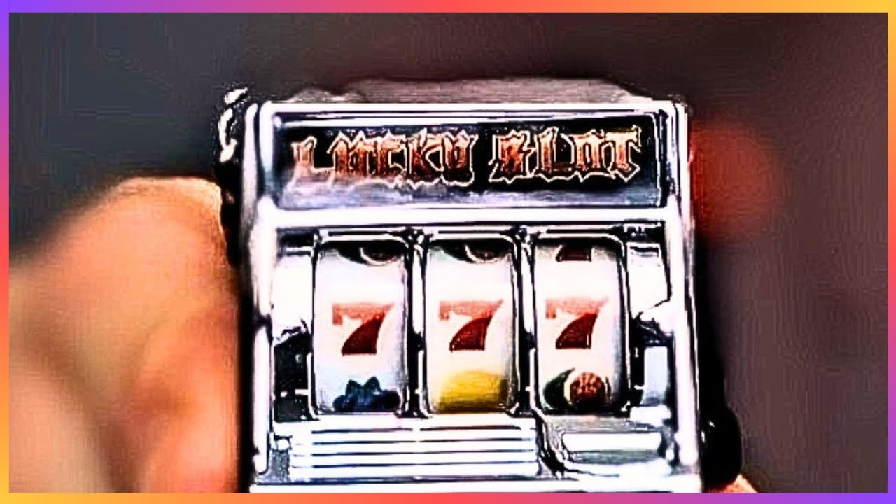 A PARCEL WITH A FEW GADGETS. LUCKY SLOT MACHINE, POCKET WATCH ...