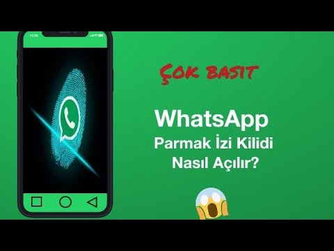 WhatsApp parmak izi kilidi