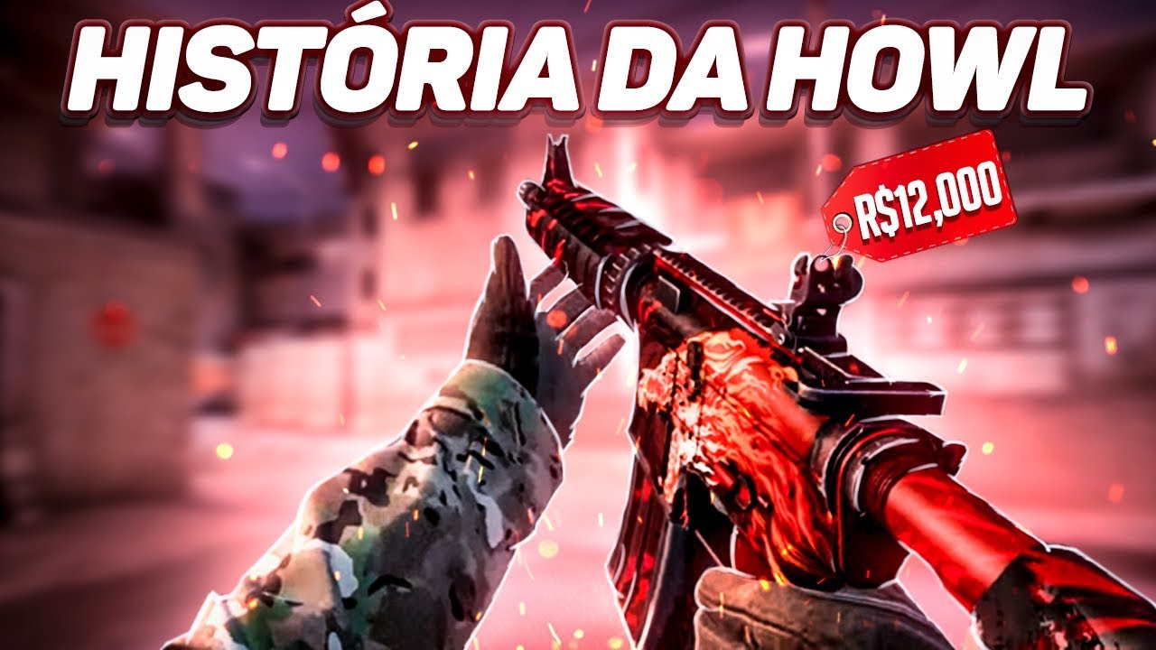A HISTÓRIA DA M4A4 HOWL! POR QUE ELA É TÃO CARA? (12.000,00 R$) - YouTube