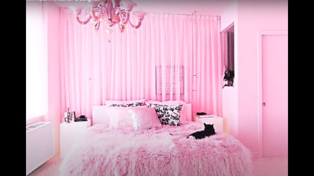 Pretty Pink Room Interior Designs. - YouTube