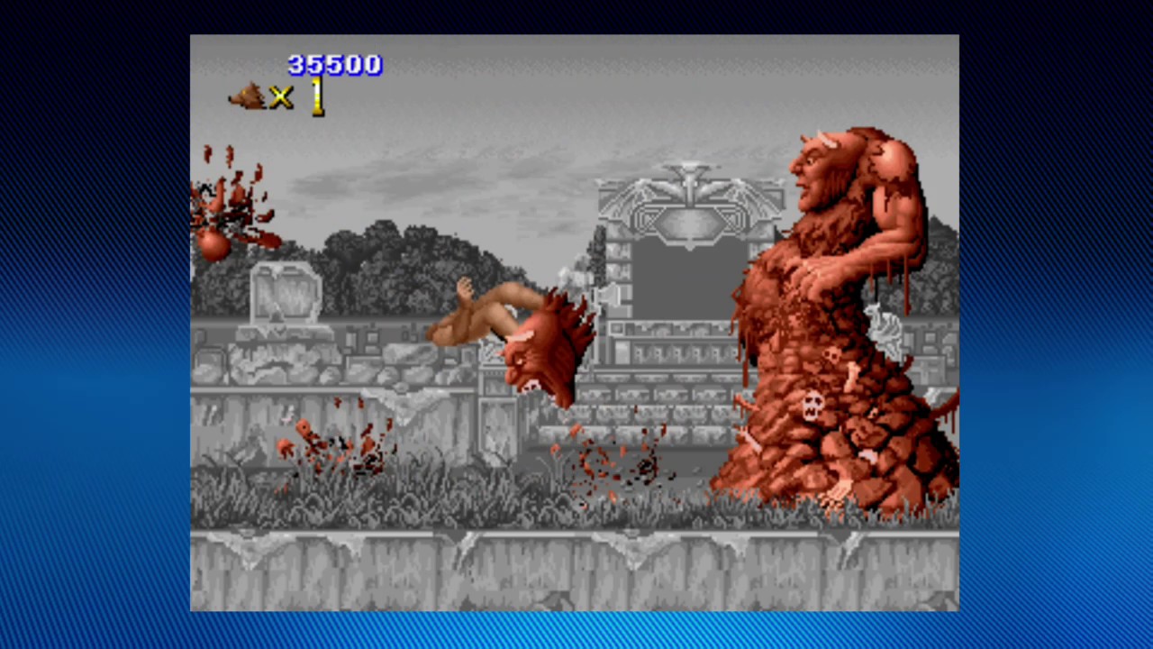 Altered Beast gameplay 1 - YouTube