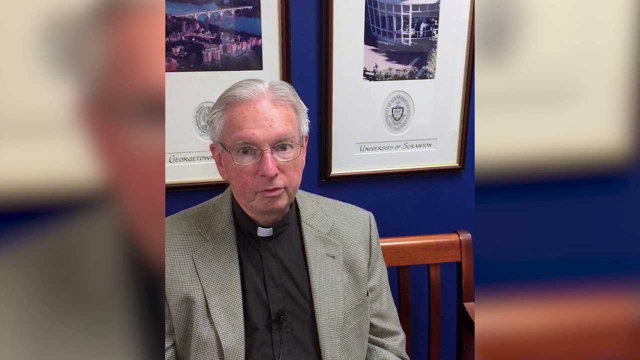 Greetings From Rev. Michael J. Sheehan, S.J. - YouTube