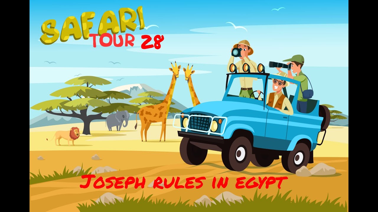 Safari through the Bible - Tour 28 - Joseph rules in Egypt - YouTube