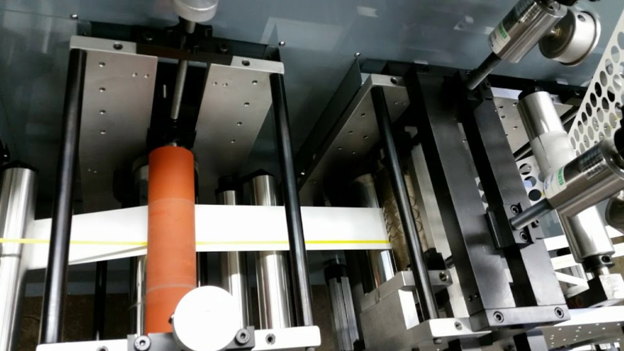 Razor Slitting on a Pace DX - YouTube
