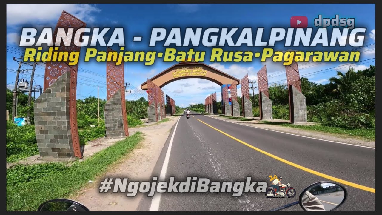 Melewati 2 Jembatan Ikonik Perjalanan dari Merawang Bangka ke Pusat ...