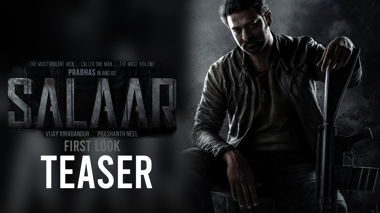 SALARY First Look Teaser | Prabhas | Prashanth Neel |Hombale Films ...