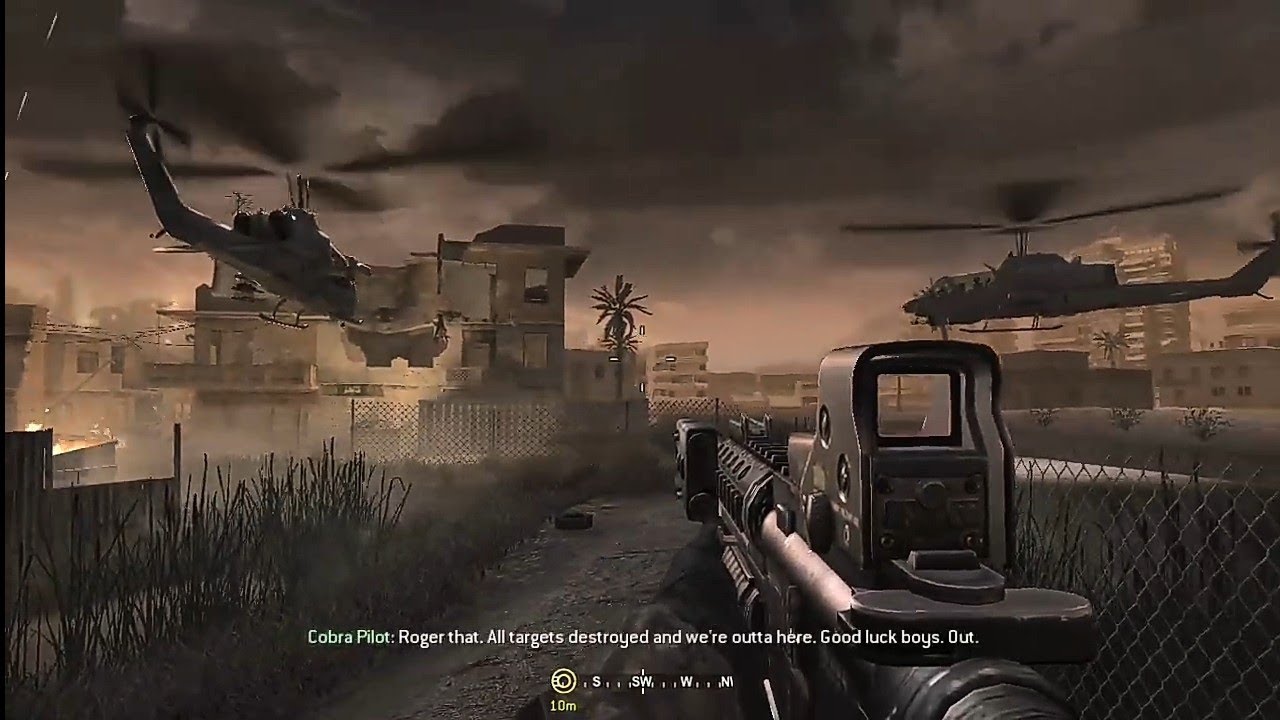 Call of Duty 4 Modern Warfare - Campaign - The Bog - YouTube