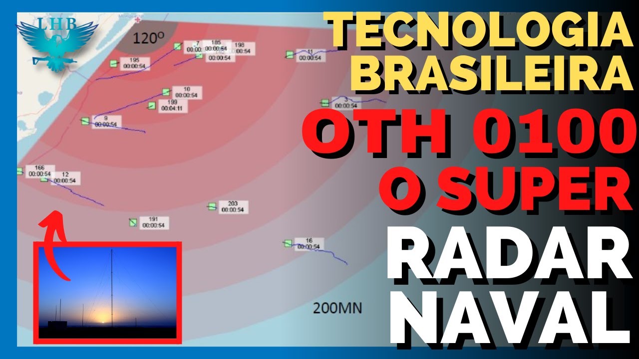 OTH 0100 O SUPER RADAR NAVAL BRASILEIRO COM ALCANCE ALÉM DO HORIZONTE ...