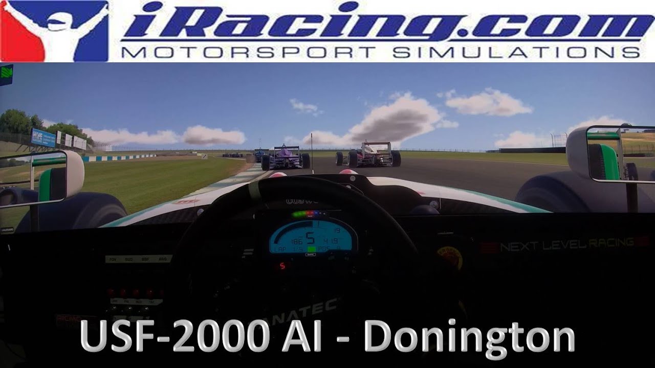 iRacing_USF 2000 AI_Donington_49 Inch Ultrawide POV - YouTube