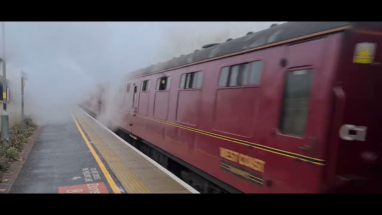 44871 black five steaming through keynsham with 47746 Chris fudge - YouTube