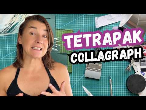 Tetrapak Collagraph