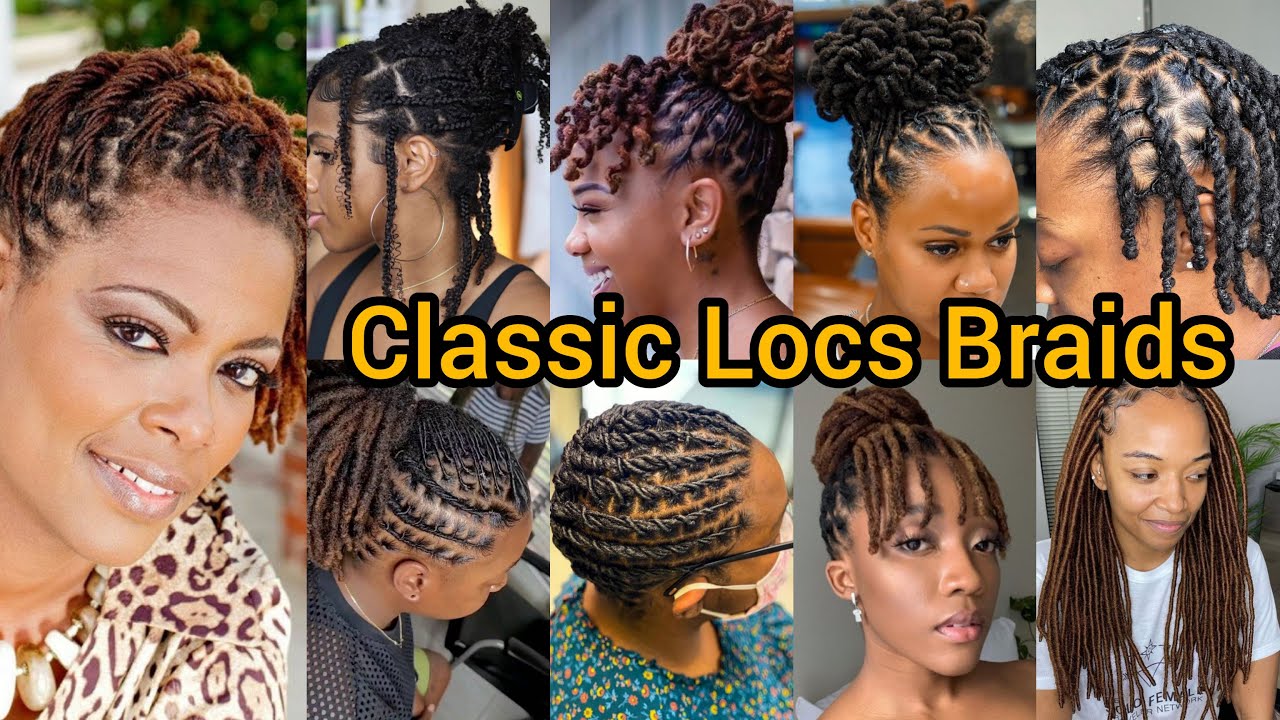 Classic Locs Braids Hairstyles | Stunning Faux Locks Idea | Dreadlock ...