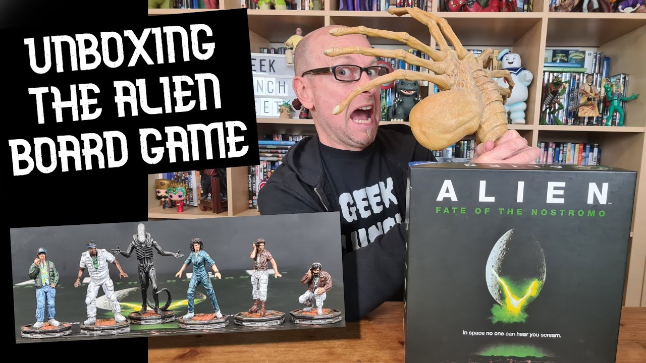 UNBOXING the ALIEN: FATE OF THE NOSTROMO board game | In space no one ...